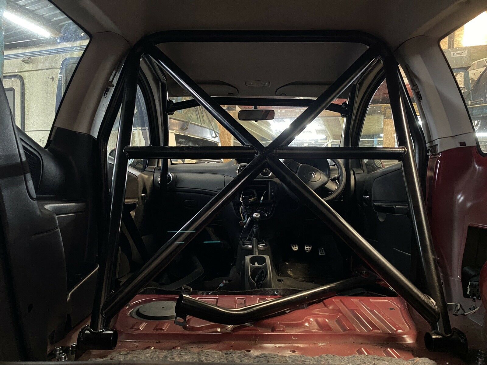 Citroen C2 Rear 1/2 Roll Cage – Single Source Motorsport